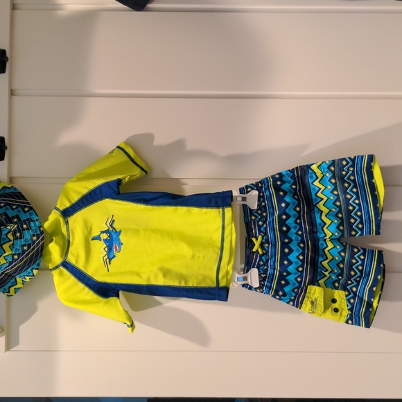 Uv Skinz | Swim | New Uv Skinz 3 Piece Swim Set Shark | Poshmark